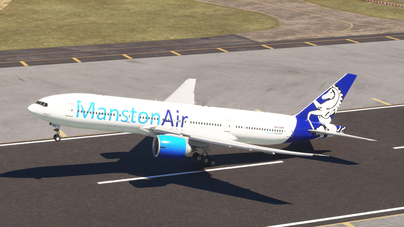 Manston Air Boeing 777-200ER Pack para Microsoft Flight Simulator | MSFS