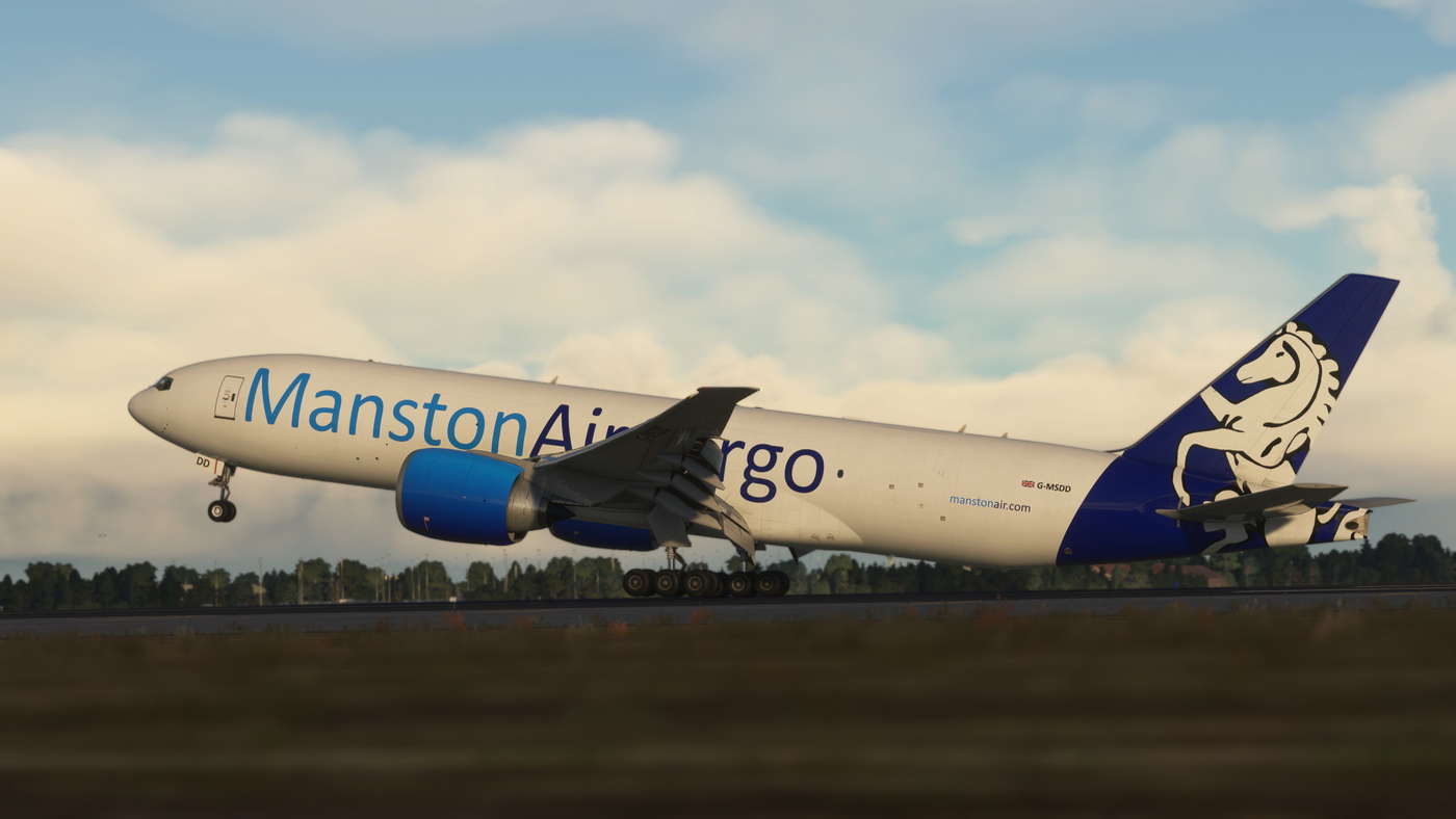 Manston Air Boeing 777F Pack для Microsoft Flight Simulator | MSFS