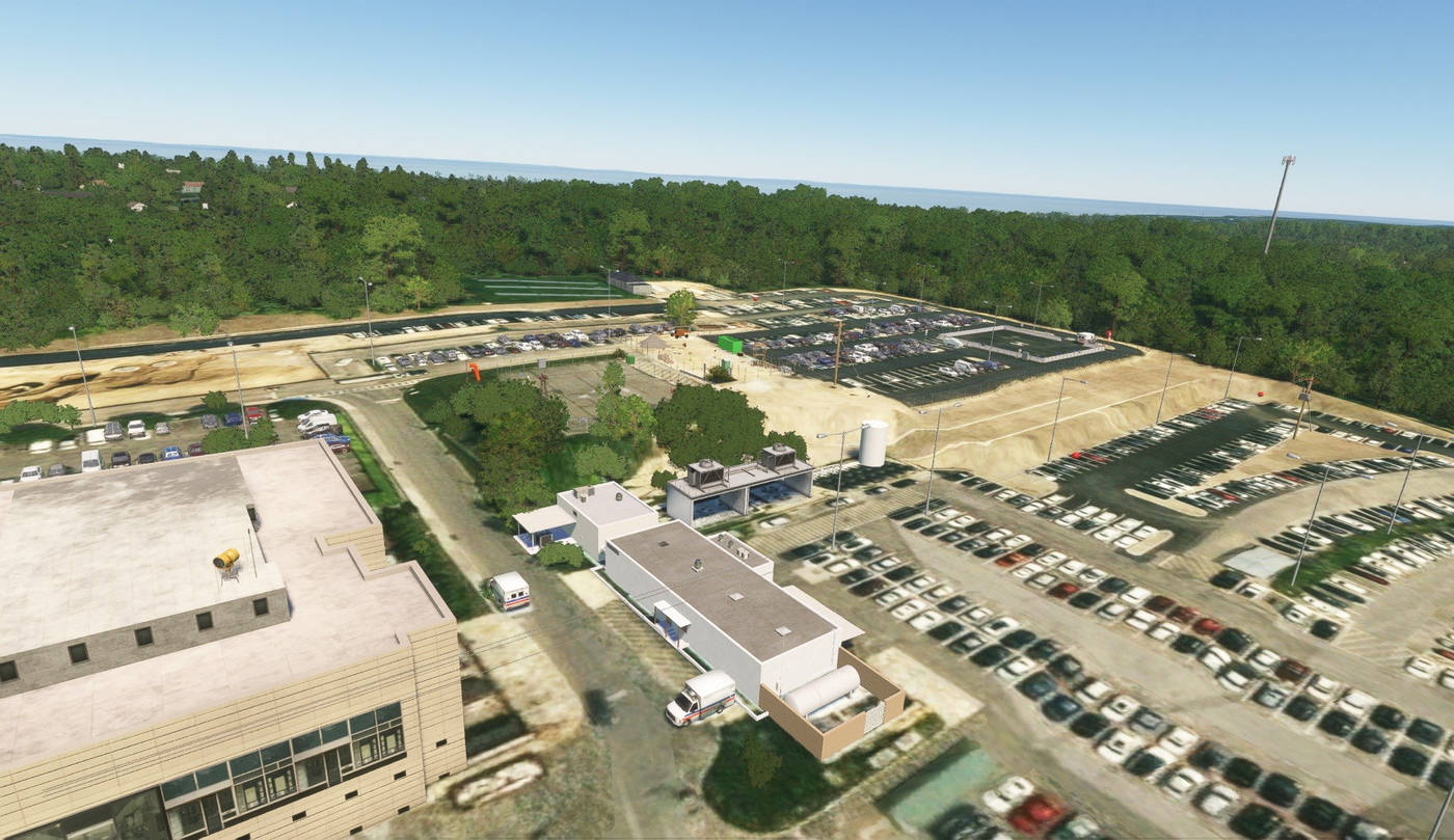 Mather Hospital (NK67) Temporary Construction Pad for Microsoft Flight ...