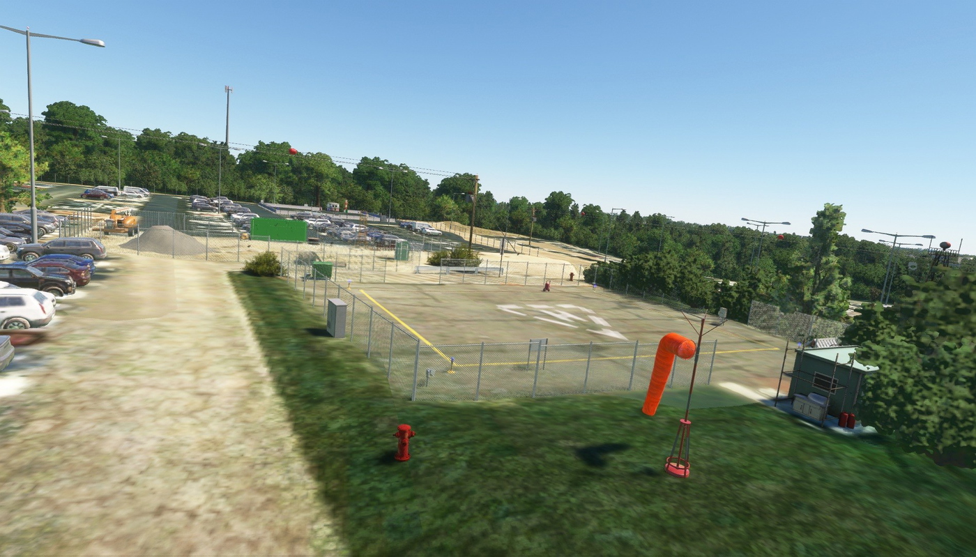 Mather Hospital (NK67) Temporary Construction Pad for Microsoft Flight ...
