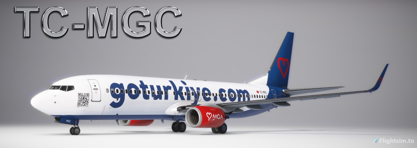 Mavi Gok Airlines TC-MGC for Microsoft Flight Simulator | MSFS