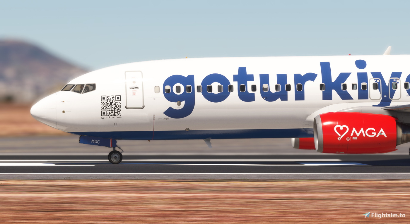 Mavi Gok Airlines TC-MGC for Microsoft Flight Simulator | MSFS