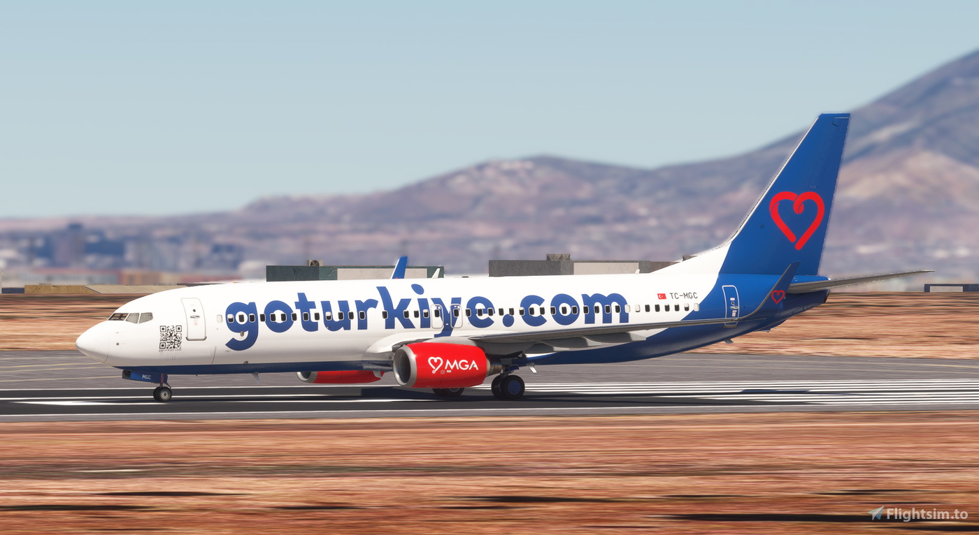Mavi Gok Airlines TC-MGC for Microsoft Flight Simulator | MSFS