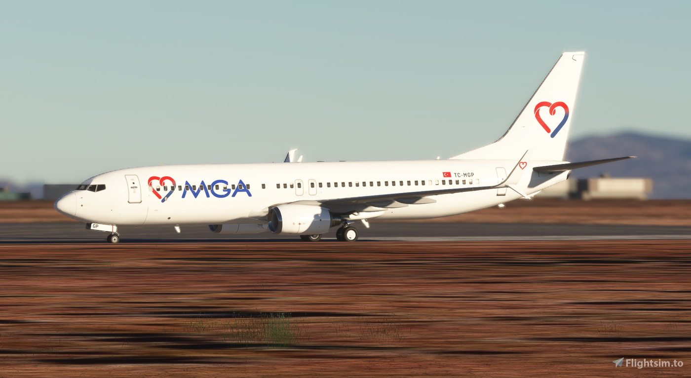 Mavi Gok Airlines TC-MGP для Microsoft Flight Simulator | MSFS