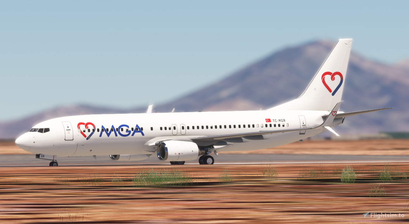 Mavi Gok Airlines TC-MGR para Microsoft Flight Simulator | MSFS