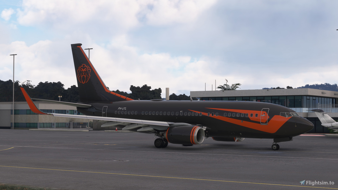 Max Verstappen's Private Jet | PH-UTL PMDG BBJ (FICTIONAL) for ...