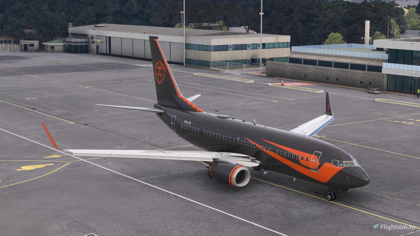 Max Verstappen's Private Jet | PH-UTL PMDG BBJ (FICTIONAL) for ...