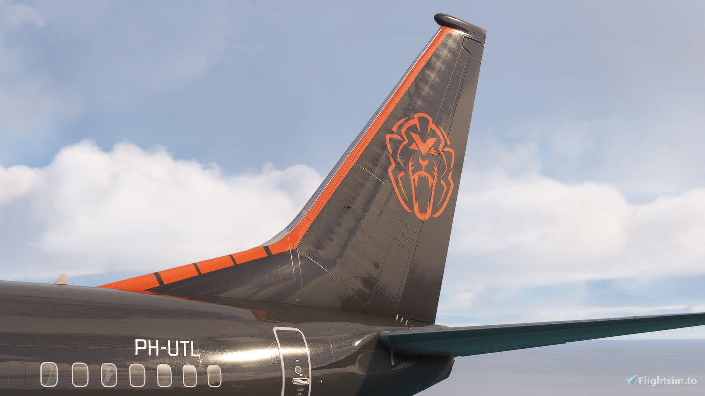 Max Verstappen's Private Jet | PH-UTL PMDG BBJ (FICTIONAL) for ...
