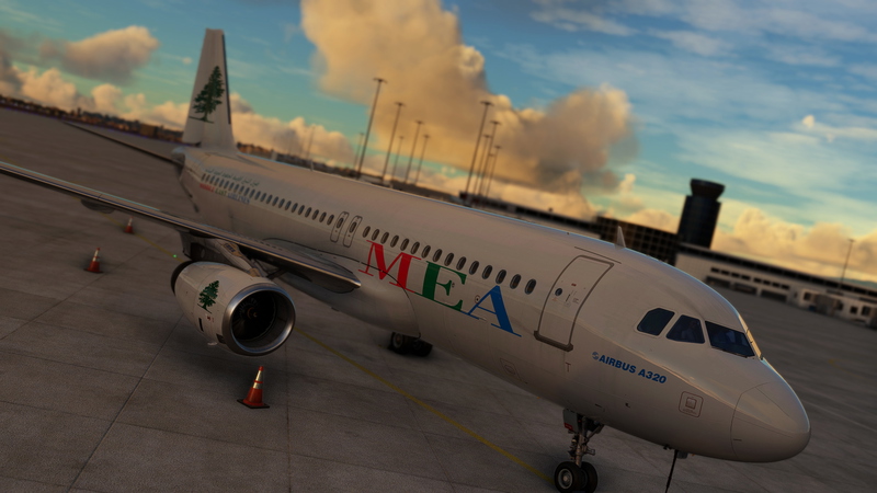 [MEA] Middle East Airline A320 F-OHLO for Microsoft Flight Simulator | MSFS