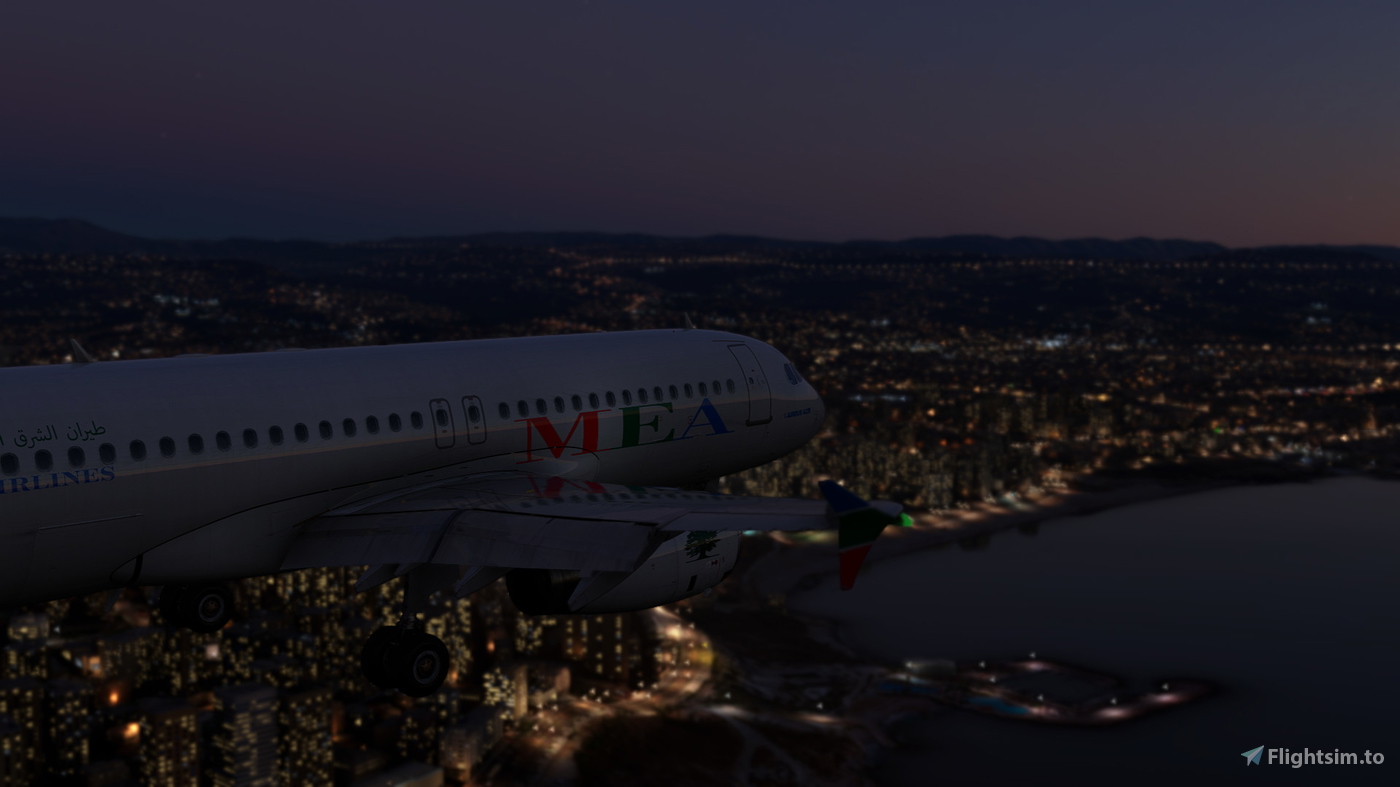 [MEA] Middle East Airline A320 F-OHLO for Microsoft Flight Simulator | MSFS