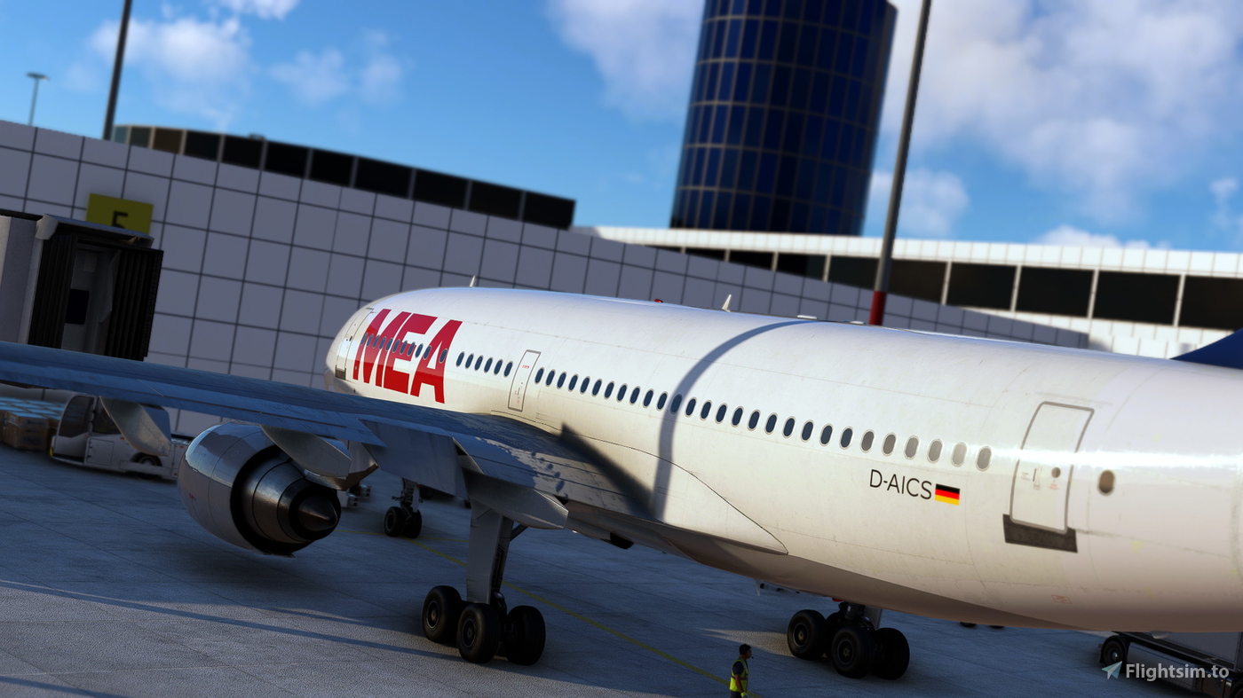[MEA] Middle East Airlines - Lufthansa A310 D-AICS for Microsoft Flight Simulator | MSFS
