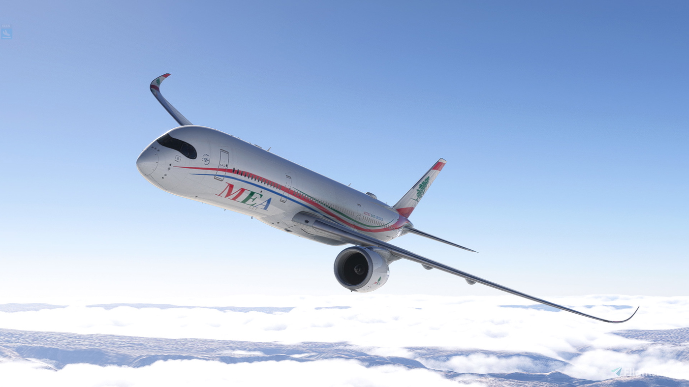[MEA] Middle East Airlines | Fictional | iniBuilds A350-900 for Microsoft Flight Simulator | MSFS