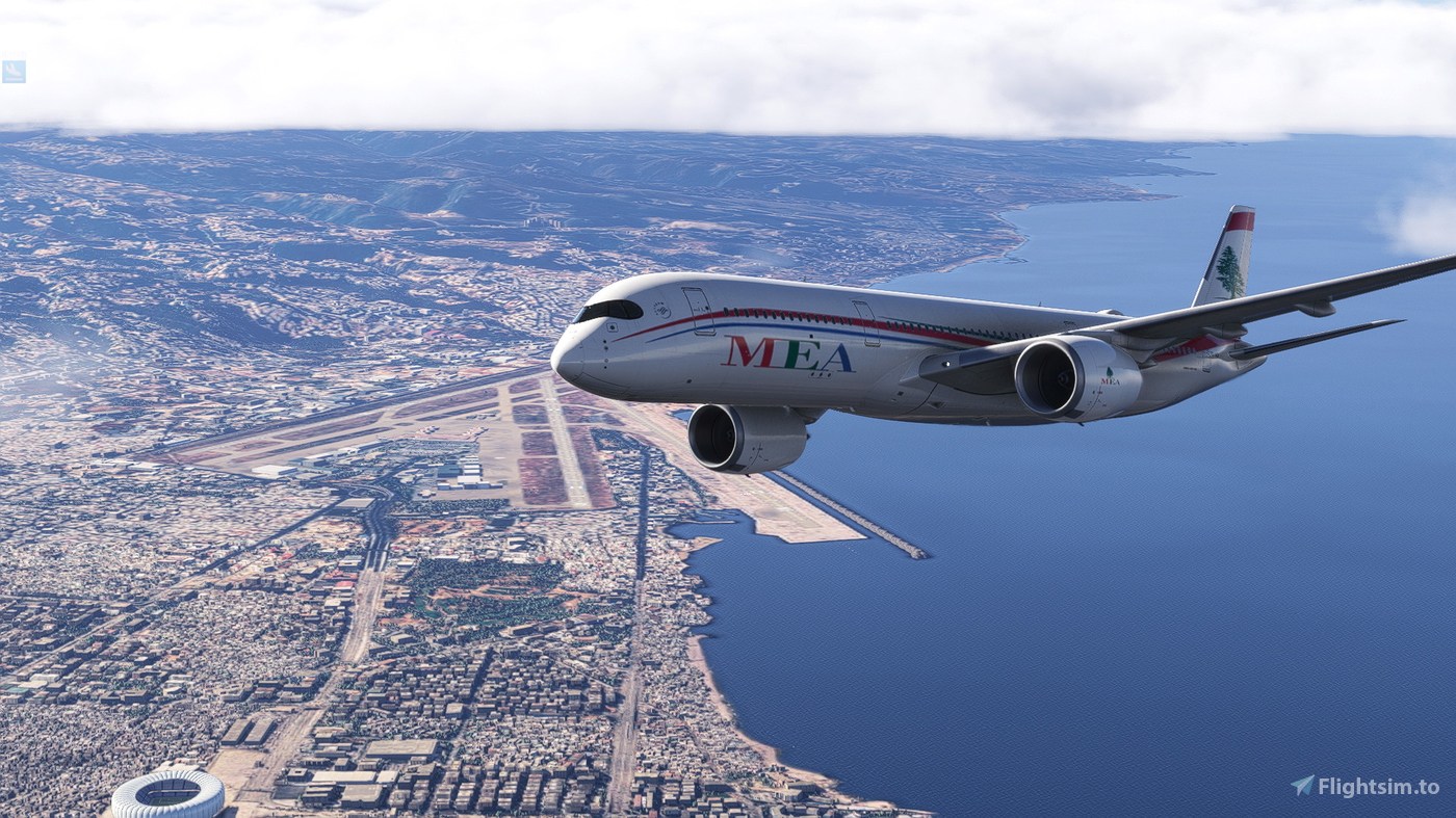 [MEA] Middle East Airlines | Fictional | iniBuilds A350-900 for Microsoft Flight Simulator | MSFS