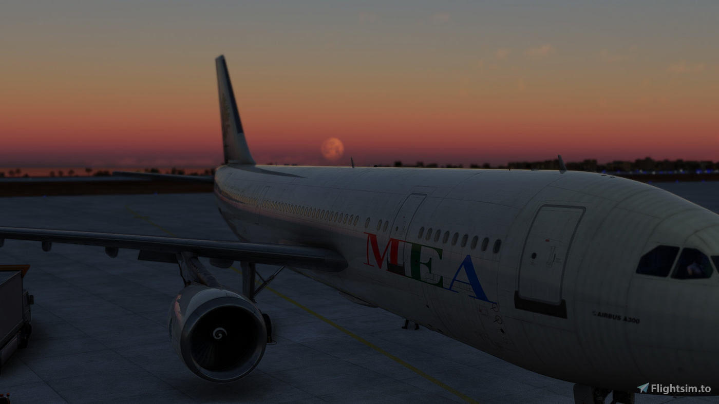 [MEA] Middle East Airlines A300 F-OHLN for Microsoft Flight Simulator | MSFS