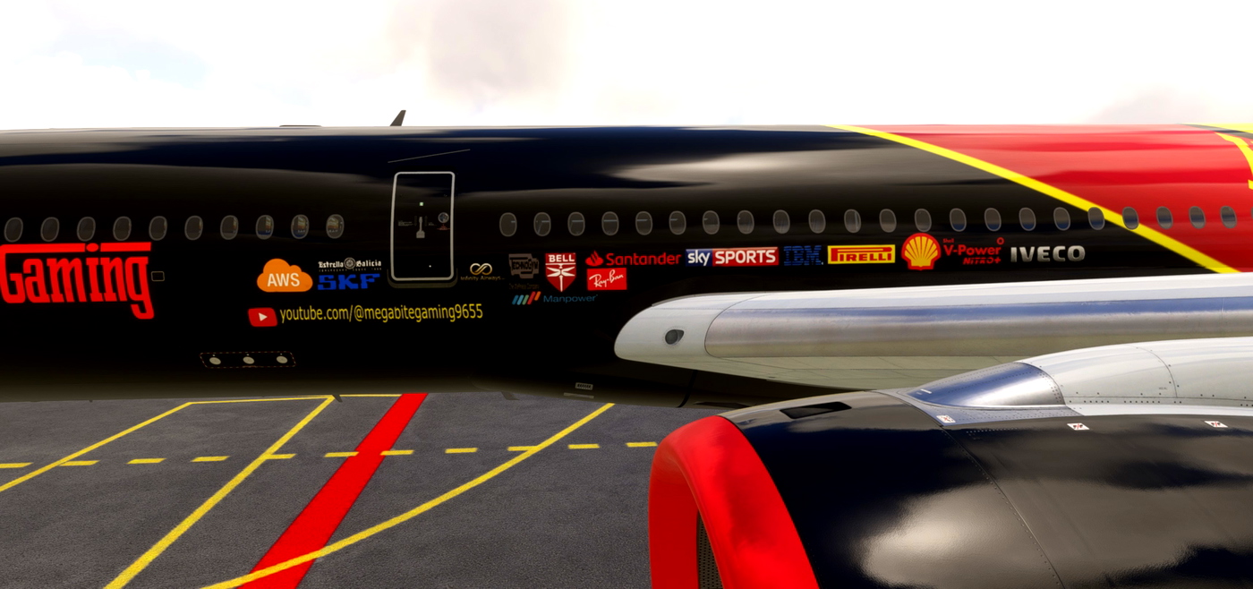 Megabite Gaming - A350-900 Ferrari F1 for Microsoft Flight Simulator | Feed