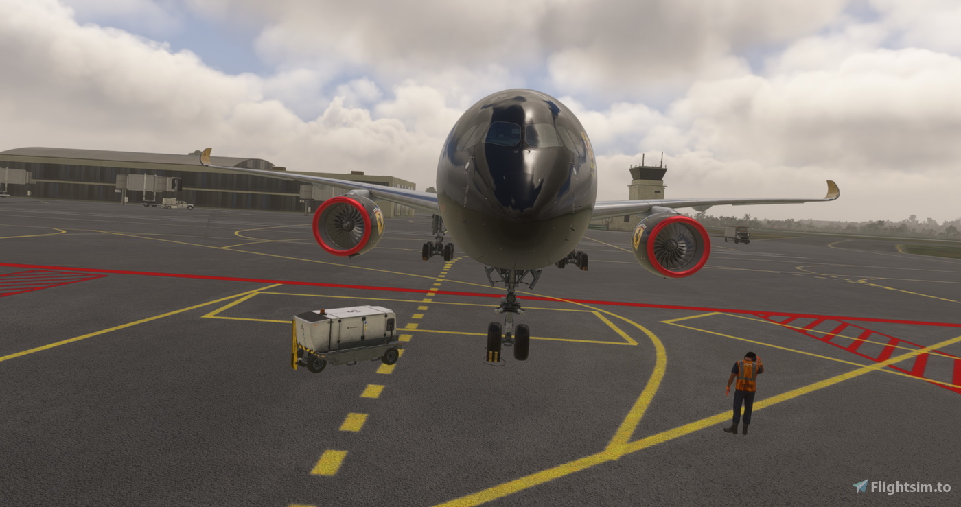 Megabite Gaming - A350-900 Ferrari F1 对于 Microsoft Flight Simulator | MSFS