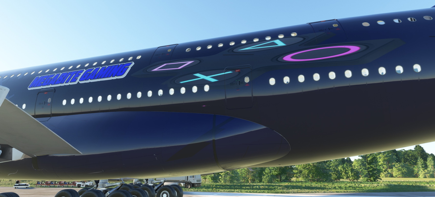 Megabite Gaming PS Tribute A380 for Microsoft Flight Simulator | MSFS