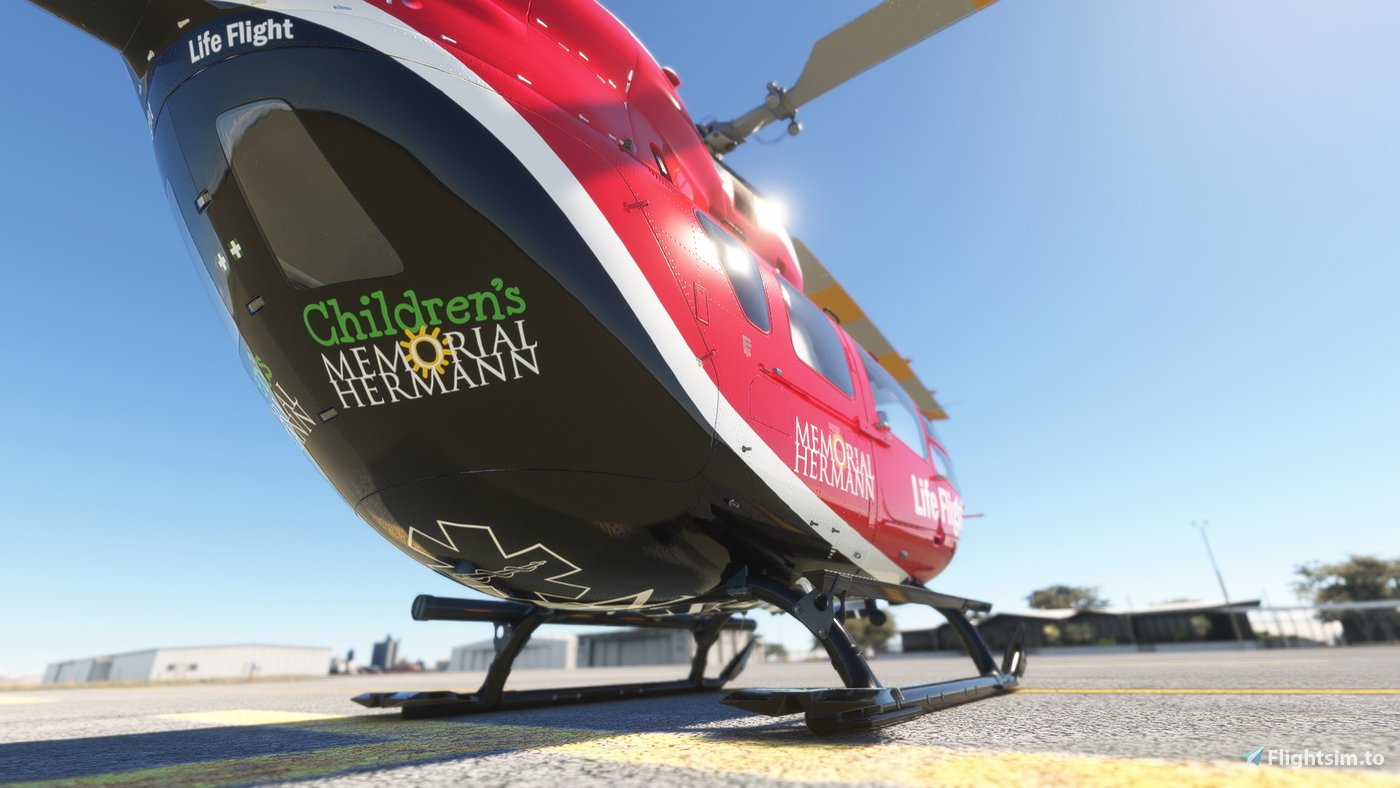 Memorial Hermann Life Flight- Hype Performance Group H145 EMS pour ...