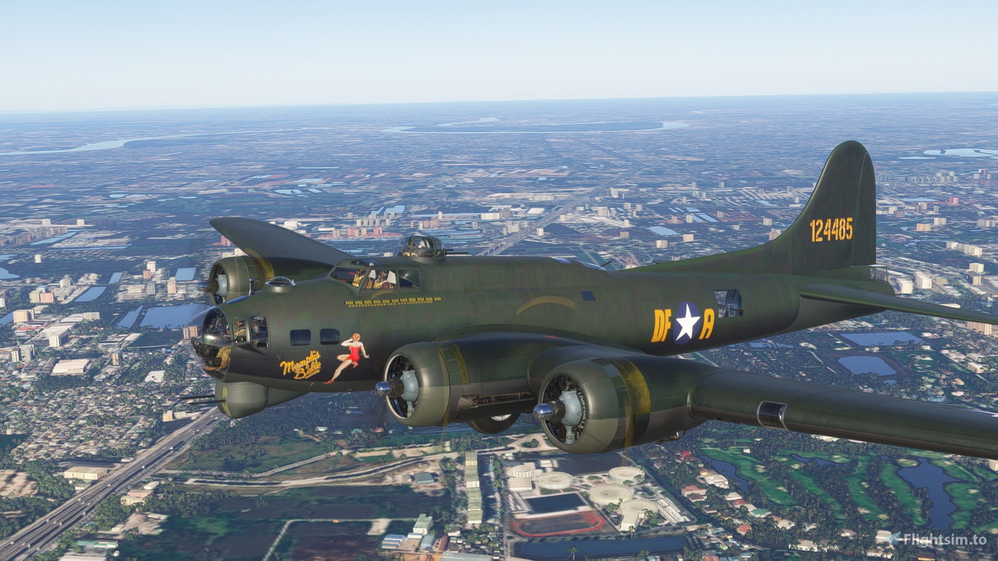 Memphis Belle voor Microsoft Flight Simulator | MSFS