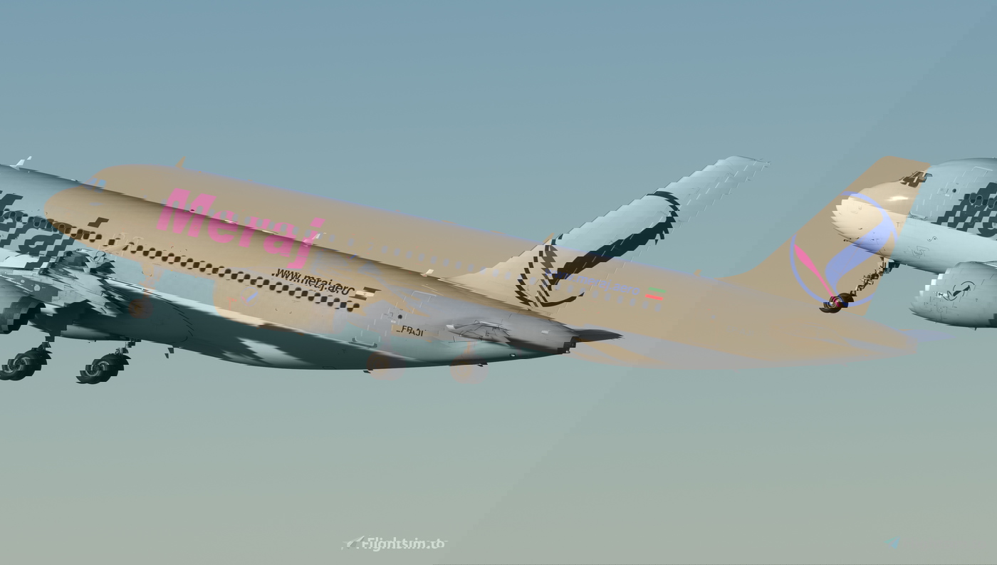 Meraj Airlines EP-AJI Fenix A320 IAE [Cabin] - 8K for Microsoft Flight ...