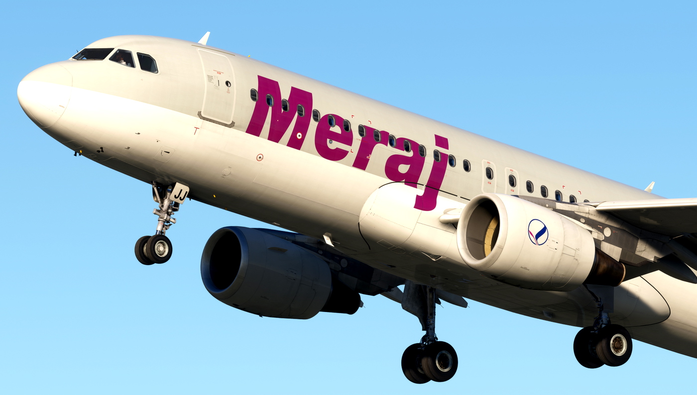 Meraj Airlines EP-AJJ Fenix A320 [Cabin] - 8K for Microsoft Flight ...