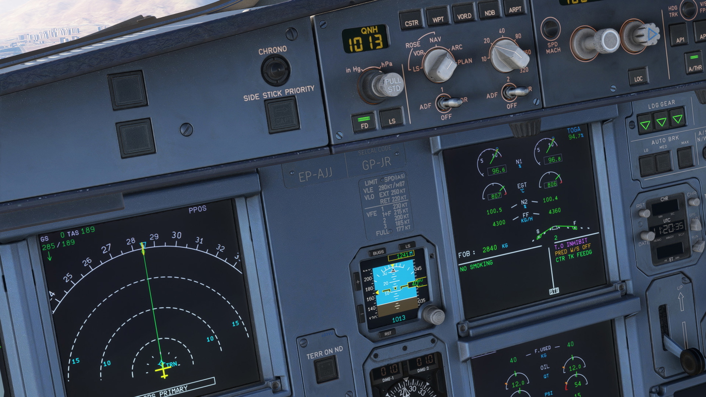 Meraj Airlines EP-AJJ Fenix A320 [Cabin] - 8K pro Microsoft Flight ...