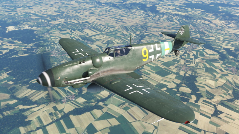 Messerschmitt BF 109G-6 Liveries for Microsoft Flight Simulator | MSFS