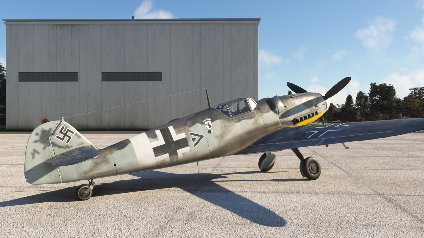 Messerschmitt Bf 109G-6 "Schwarzer Doppelwinkel" III./JG 77 for ...