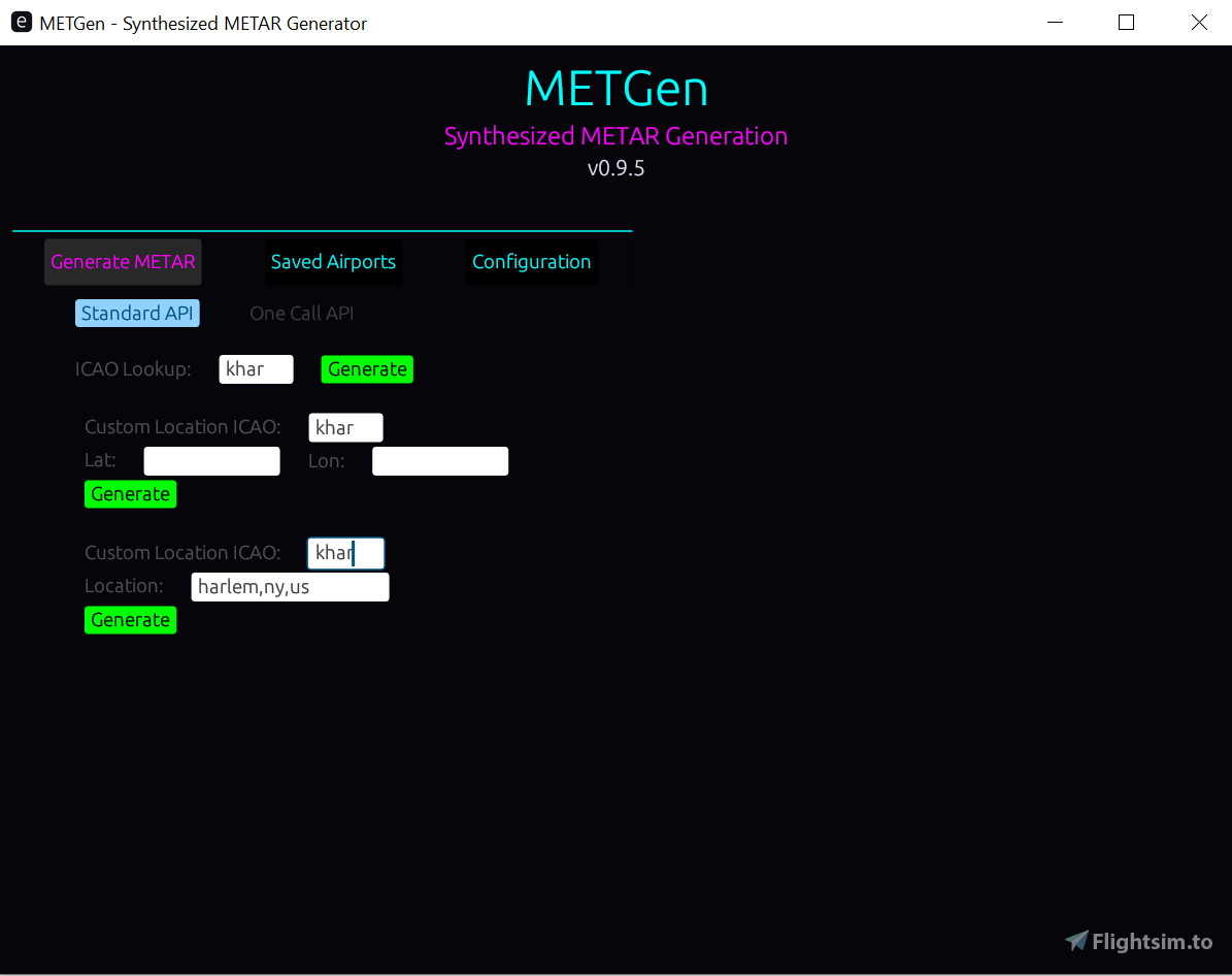 METGen for Microsoft Flight Simulator | MSFS
