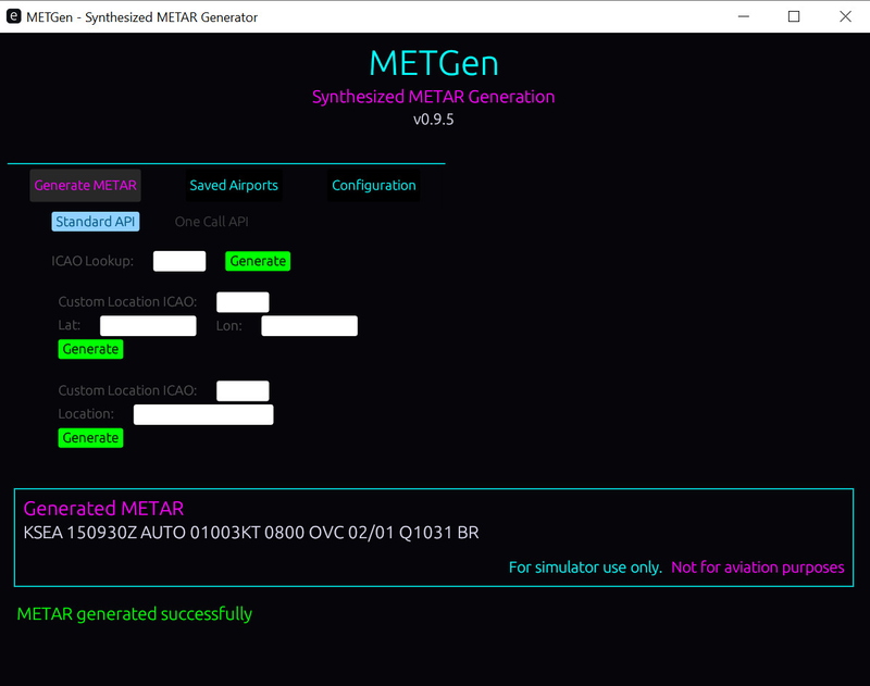 METGen for Microsoft Flight Simulator | MSFS