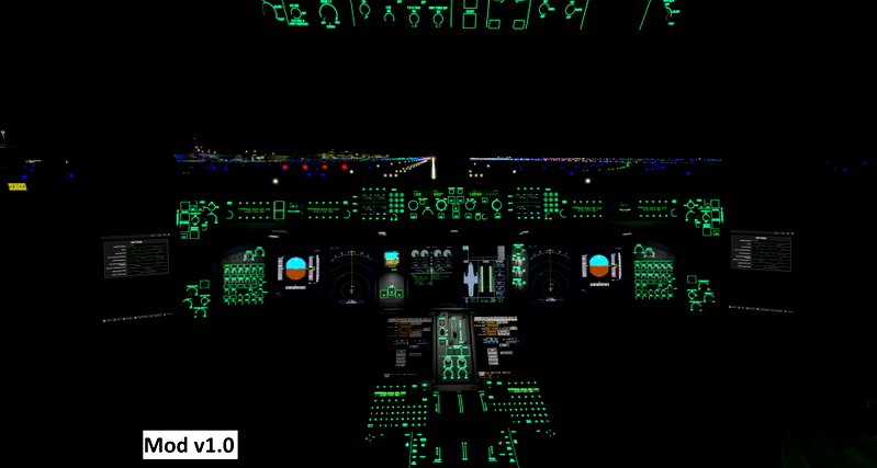 Threads - MFS2024 A400M Lighting Mod 对于 Microsoft Flight Simulator | MSFS