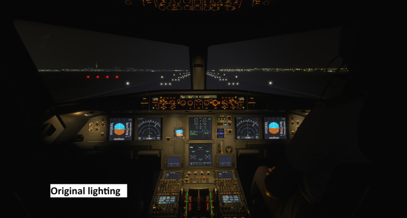 MFS2024 Default A320neo/A321neo Lighting Mod pro Microsoft Flight ...