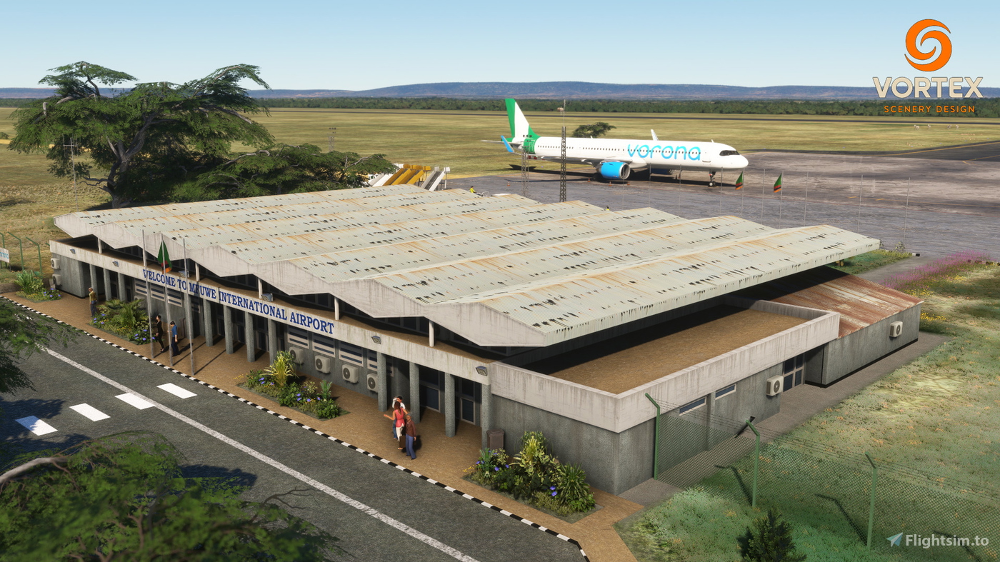 Mfuwe Airport - (FLMF) 对于 Microsoft Flight Simulator | MSFS