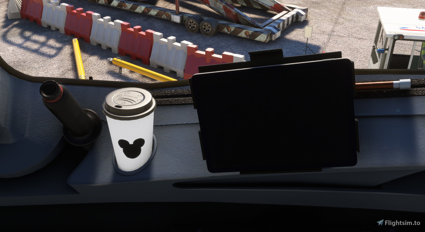 Mickey Mouse FBW A32NX Custom Coffee Cup for Microsoft Flight Simulator ...
