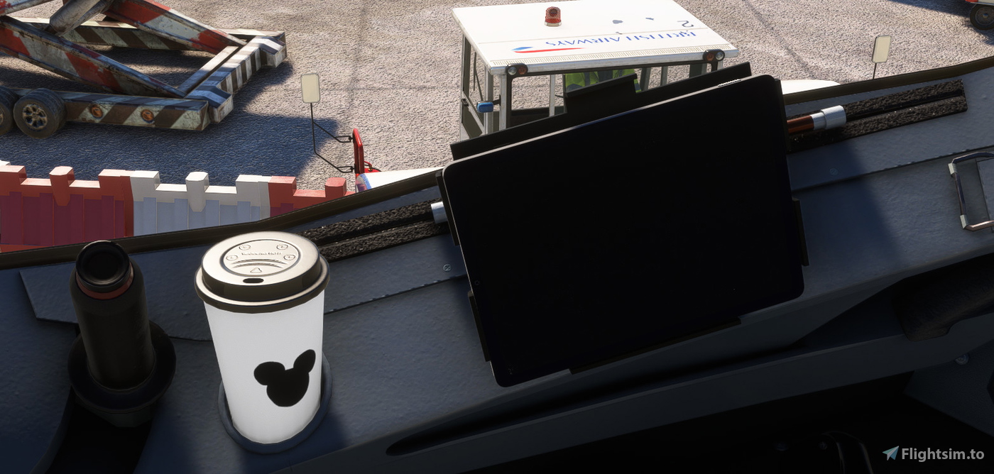 Mickey Mouse FBW A32NX Custom Coffee Cup for Microsoft Flight Simulator ...