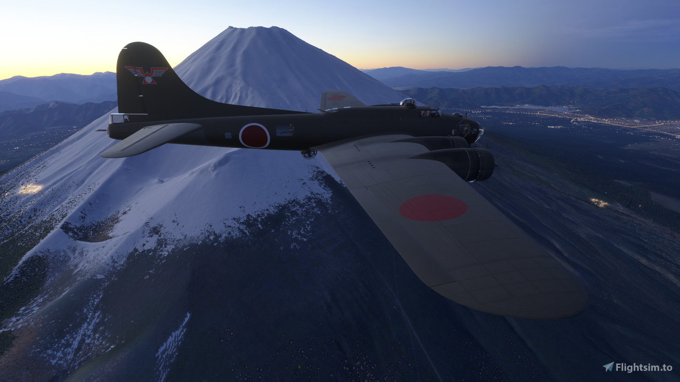 Microprose B-17G Japanese Captured Livery for Microsoft Flight ...