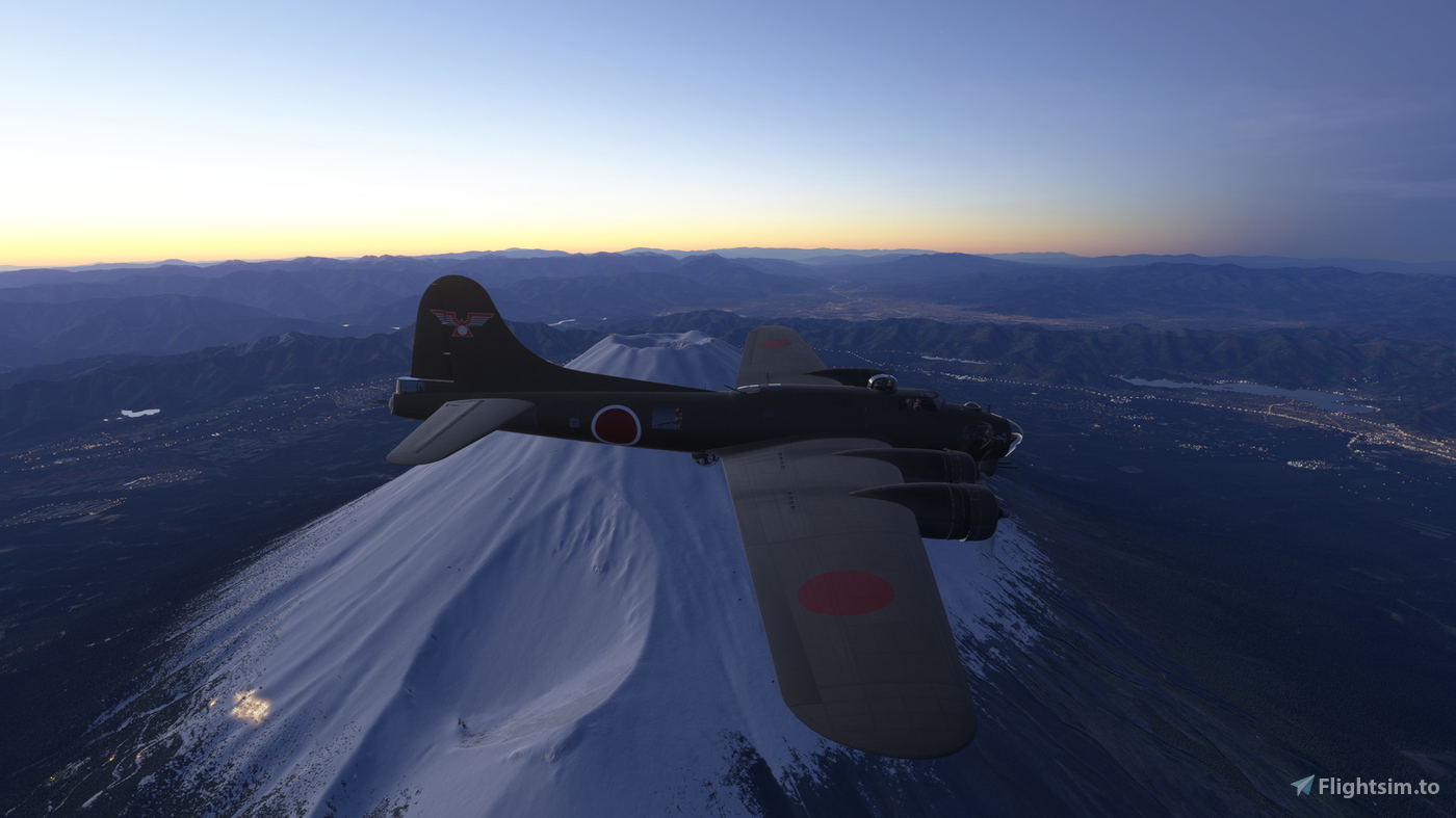 Microprose B-17G Japanese Captured Livery for Microsoft Flight ...