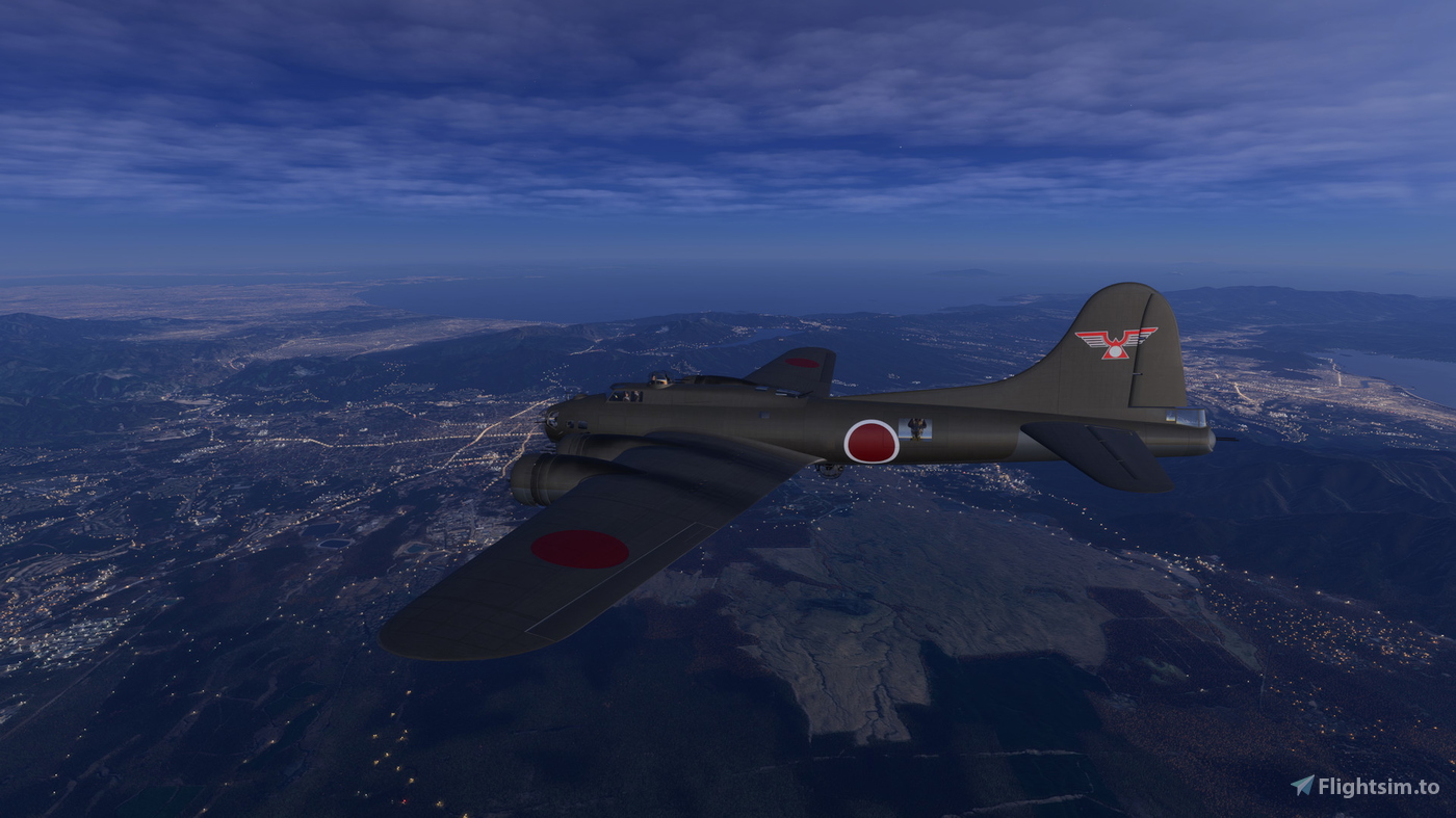 Microprose B-17G Japanese Captured Livery for Microsoft Flight ...