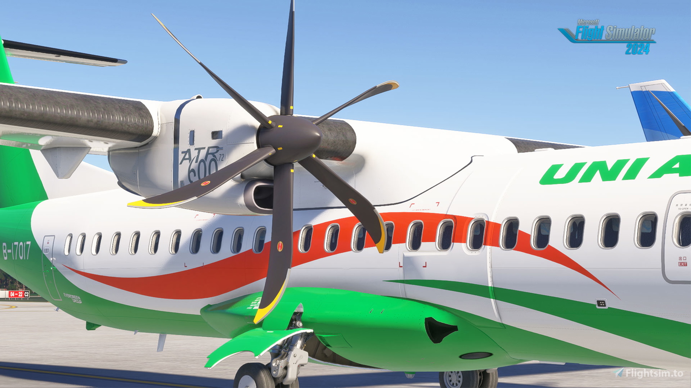 Microsoft ATR 72-600 UNI AIR for Microsoft Flight Simulator | MSFS