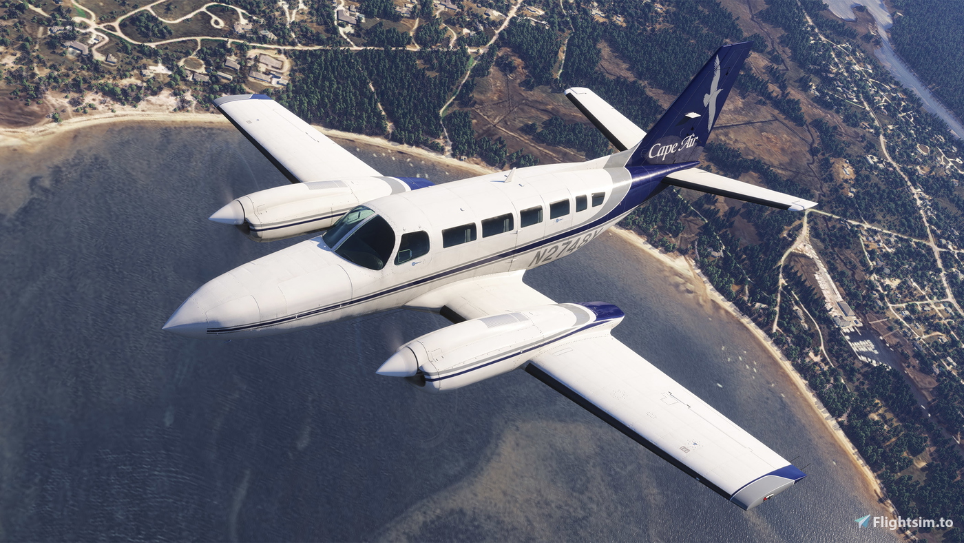 Microsoft Cessna 404 Titan - Cape Air (N2748Y) for Microsoft Flight ...