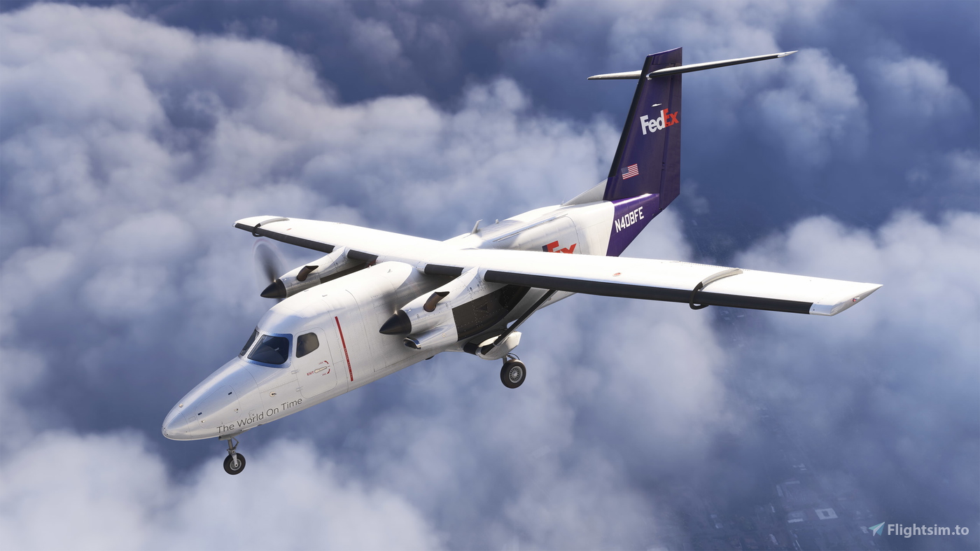 Microsoft Cessna 408 SkyCourier - FedEx (N408FE) for Microsoft Flight ...