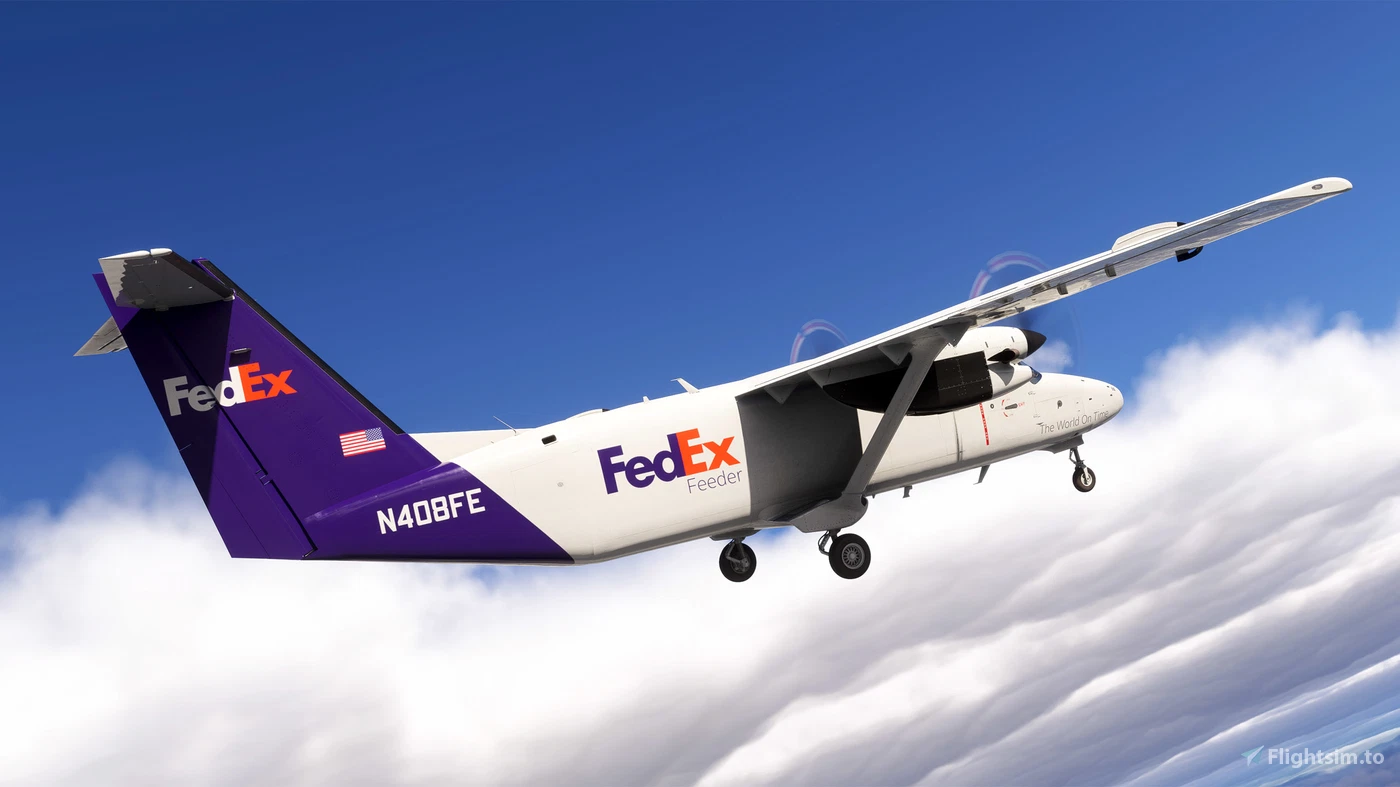 Microsoft Cessna 408 SkyCourier - FedEx (N408FE) for Microsoft Flight ...