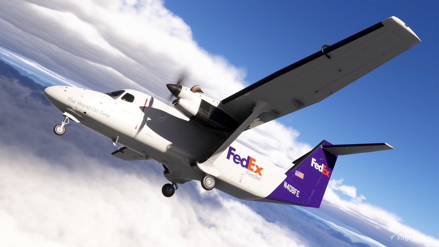 Microsoft Cessna 408 SkyCourier - FedEx (N408FE) for Microsoft Flight ...