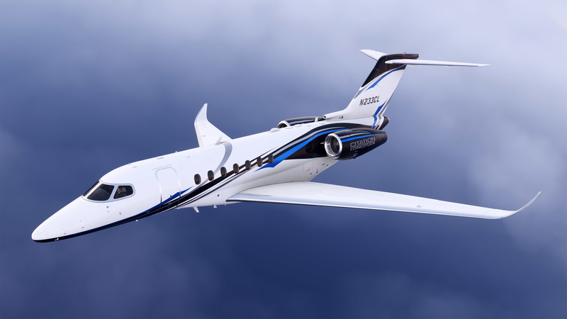 Microsoft Cessna Citation Longitude - N233CL (Dynamic Registration) for ...