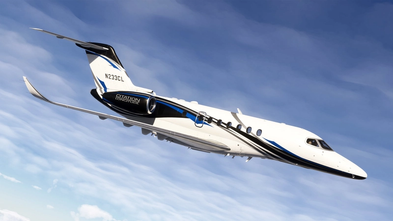 Microsoft Cessna Citation Longitude - N233CL (Dynamic Registration) for ...