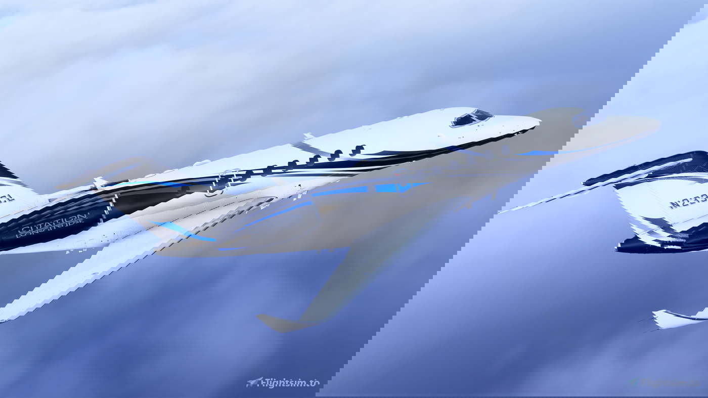Microsoft Cessna Citation Longitude - N233CL (Dynamic Registration) for ...