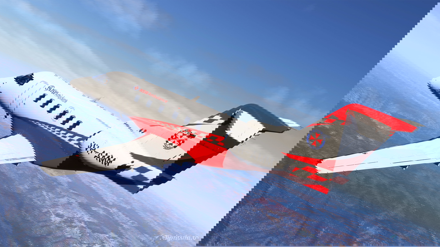 Microsoft Pilatus PC-24 - NSW Ambulance (VH-AMD & VH-AMM) for Microsoft ...