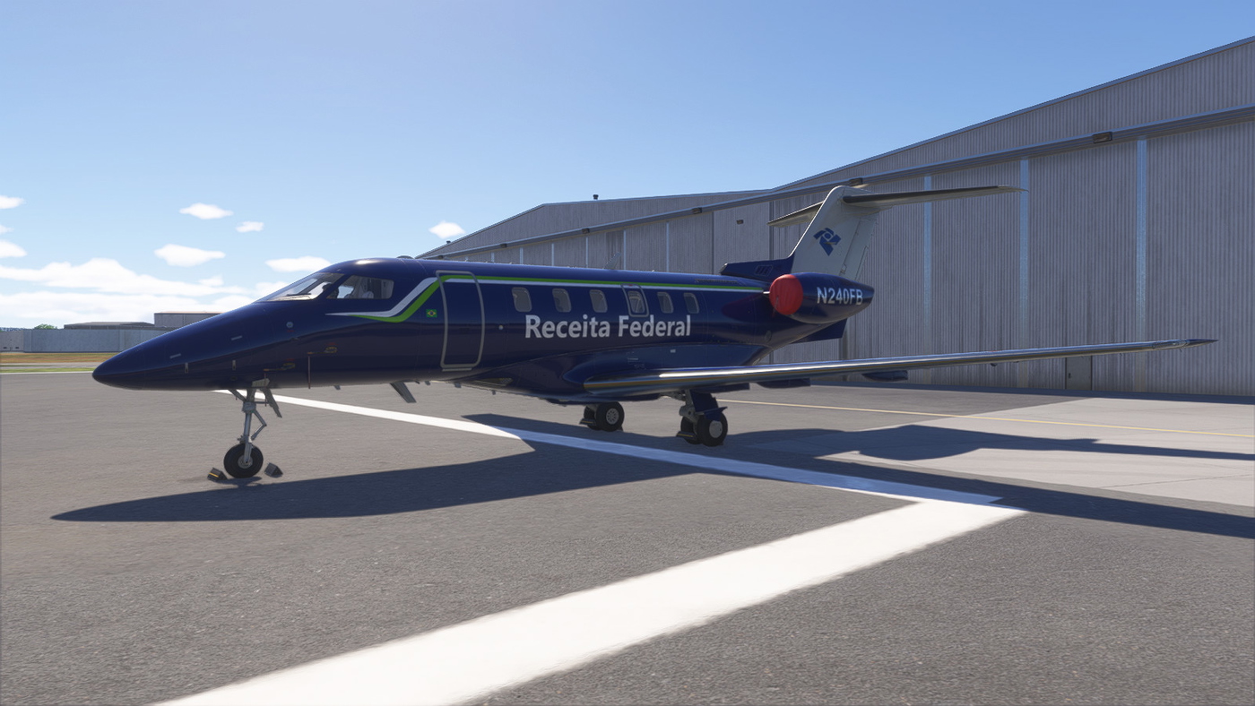 Microsoft Pilatus PC-24 - Receita Federal - N240FB для Microsoft Flight ...