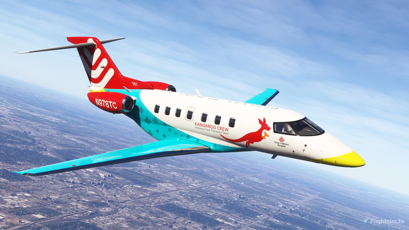 Microsoft Pilatus PC-24 - Texas Children's Hospital (N978TC) for ...