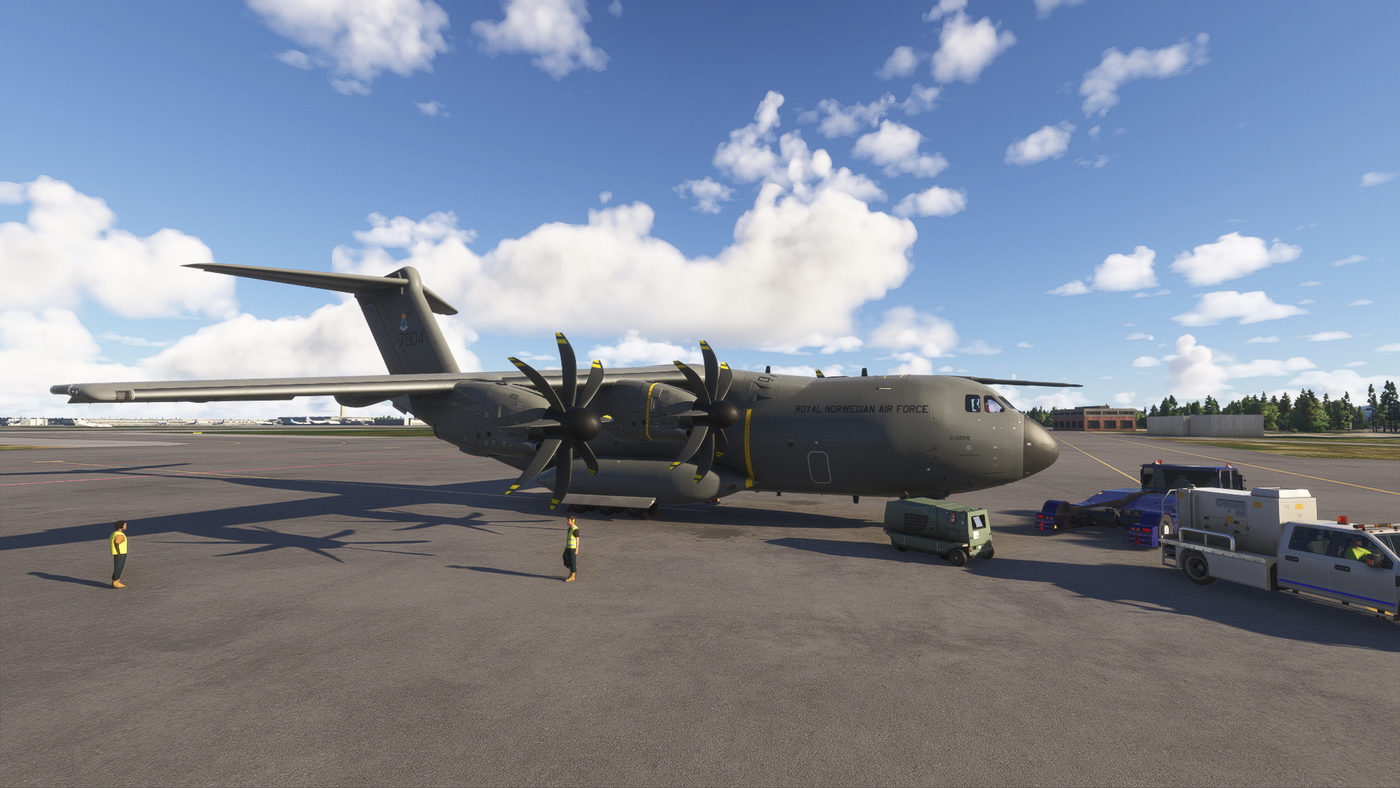 Microsoft/iniBuilds A400M Atlas (Fictional) RNoAF 25-7904 för Microsoft ...